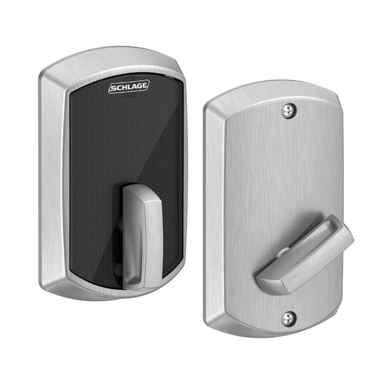 Schlage BE467F GRW Control Smart Deadbolt Greenwich Trim Engage - Secure328