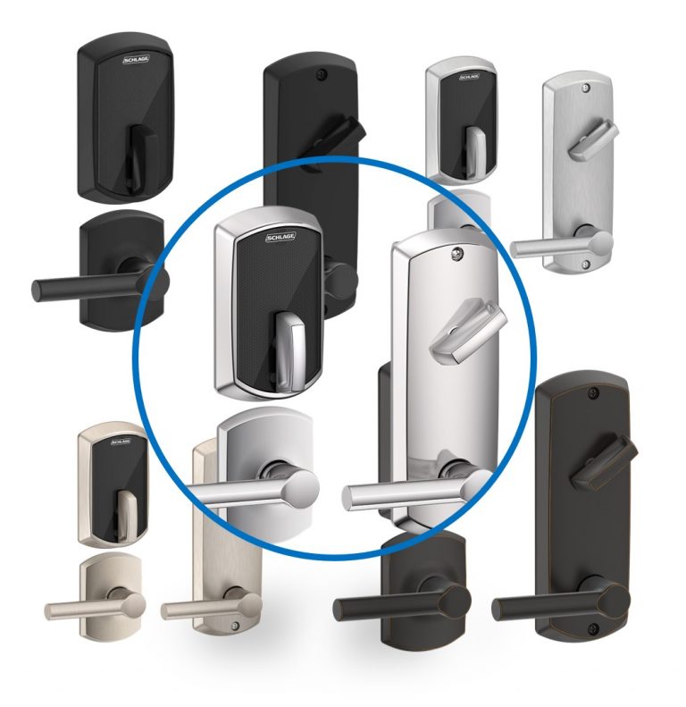 Schlage Control Smart Interconnected Locks Addison Trim FE410F-BE467 ...