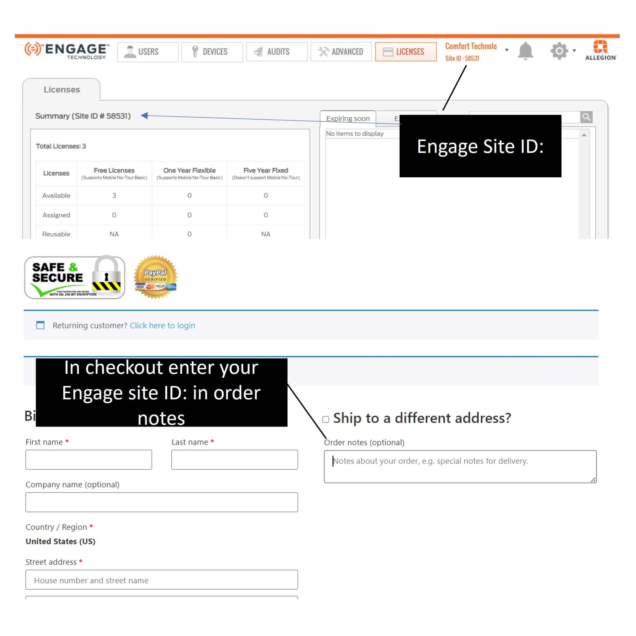 Schlage Engage Mobile Access Bluetooth Credentials 10 Pack 1 Year Flex ...